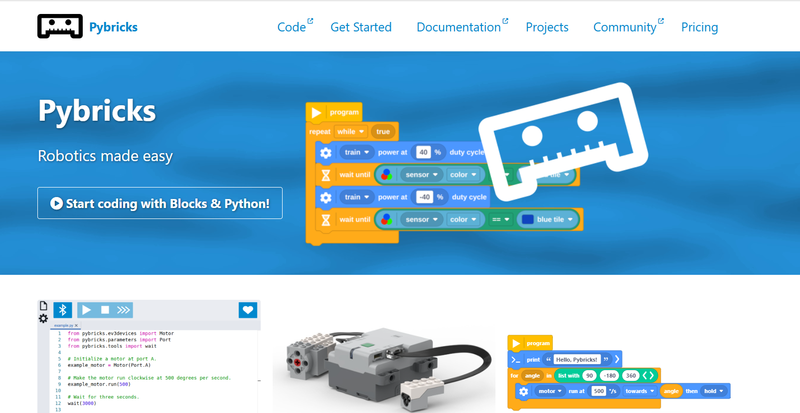 Pybricksをつかってみよう | テクノベース